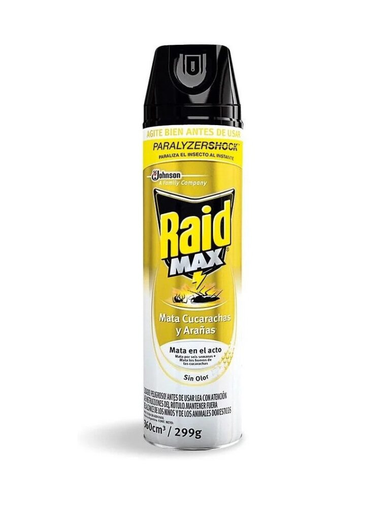 Raid Max Mata Cucarachas y Arañas – Barraca Sanitaria Paysandu