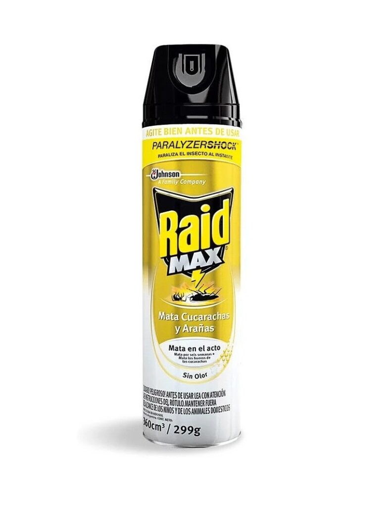 Raid Max Mata Cucarachas y Arañas – Barraca Sanitaria Paysandu