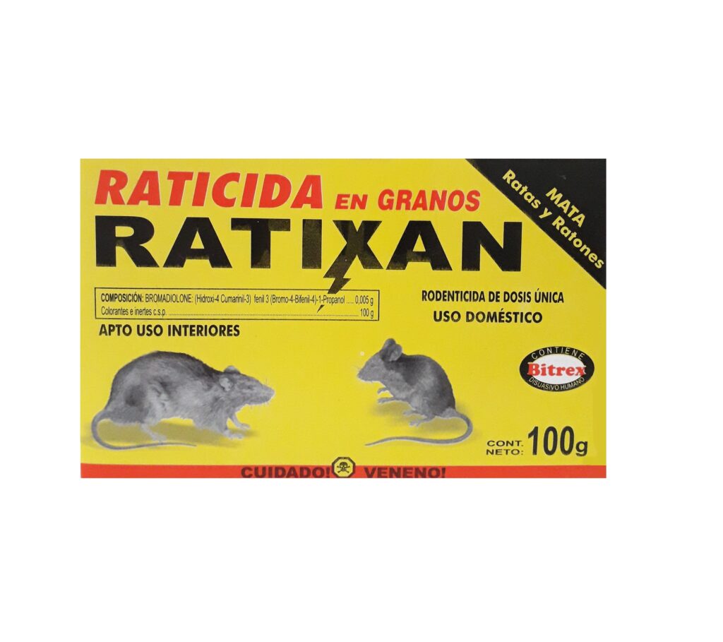 Raticida en granos 100 GR. – Barraca Sanitaria Paysandu
