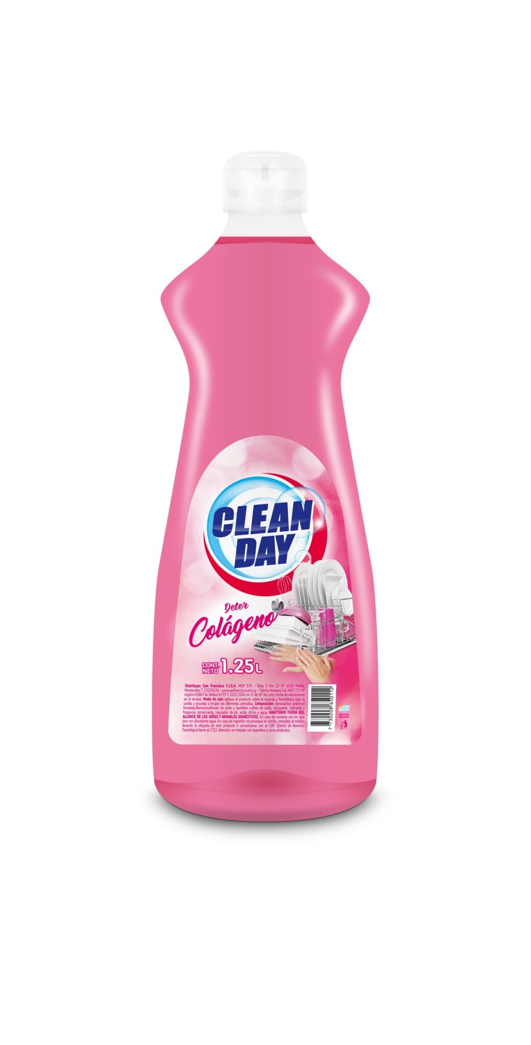 Detergente Clean Day x 1250 ML. – Barraca Sanitaria Paysandu